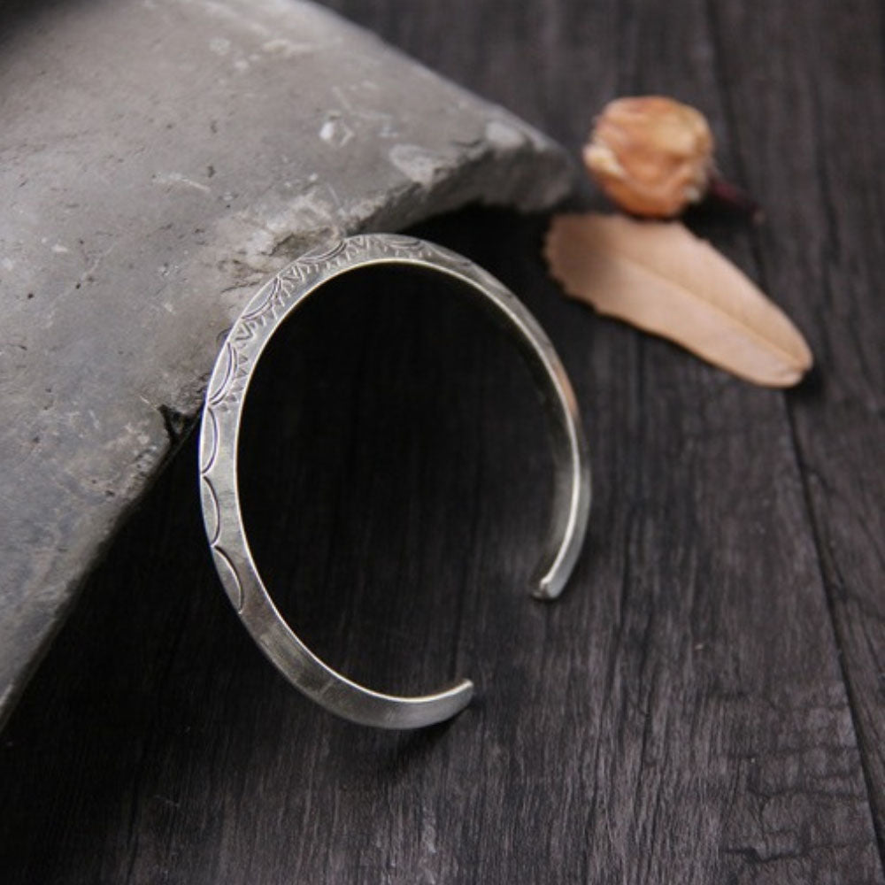 Men’s Silver Cuff Bracelets | Solid 925 Sterling Cuffs – Jewelry1000